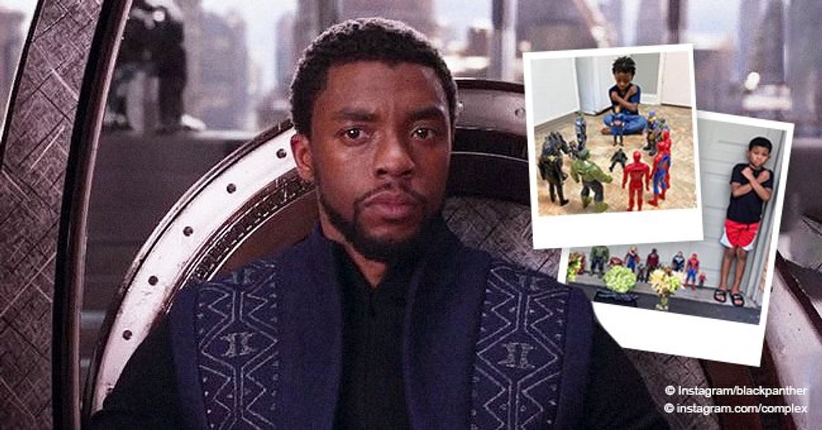 Parents Struggle to Talk about 'Black Panther' Star Chadwick Boseman's ...