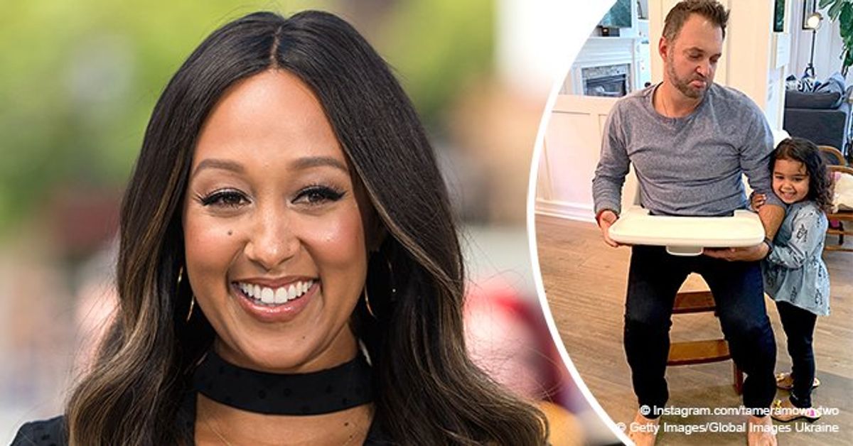 Tamera Mowry shares photo of daughter helping her dad let go of 'the ...