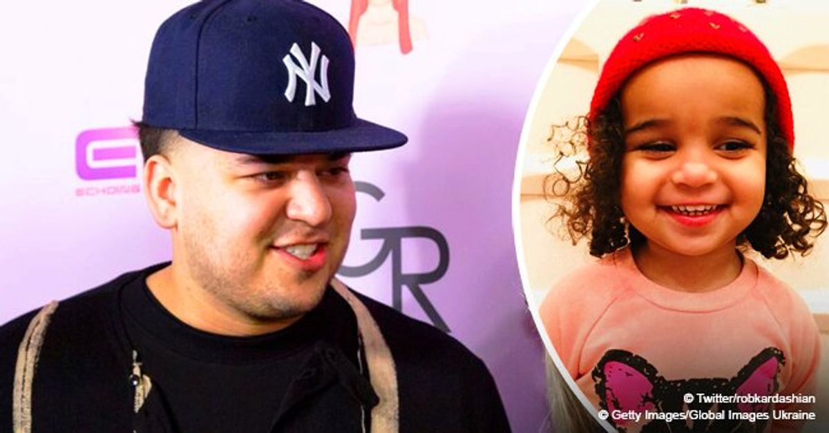 Rob Kardashian shares new photo of growing daughter Dream in red hat ...