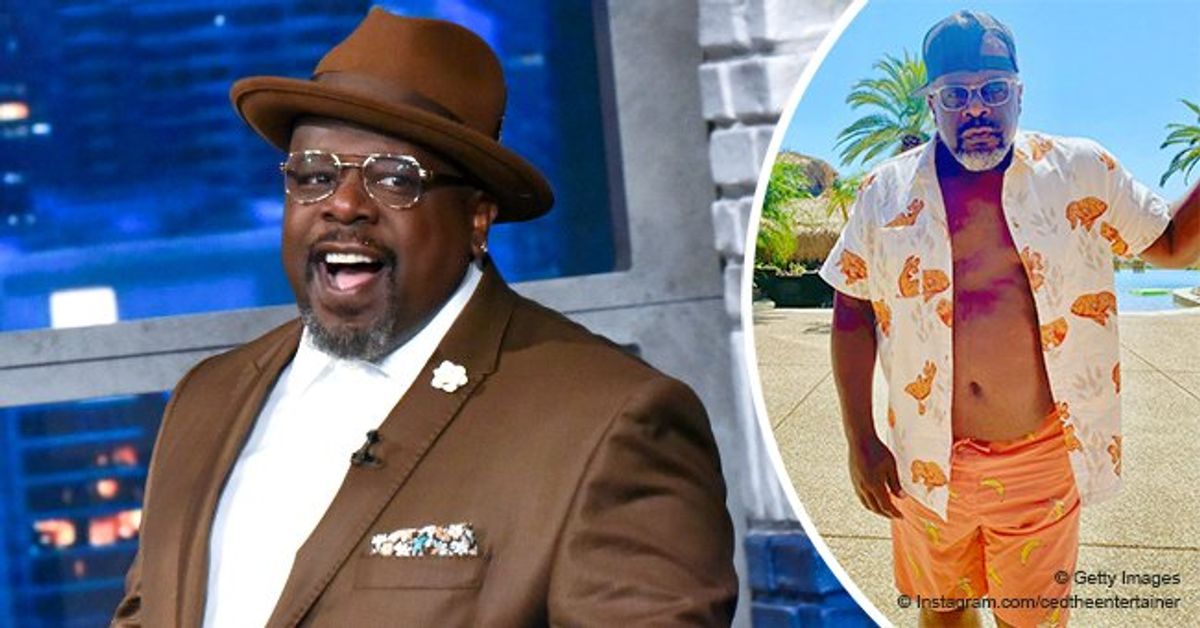 Cedric the Entertainer Proudly Shows off His Body in an Open Shirt and ...