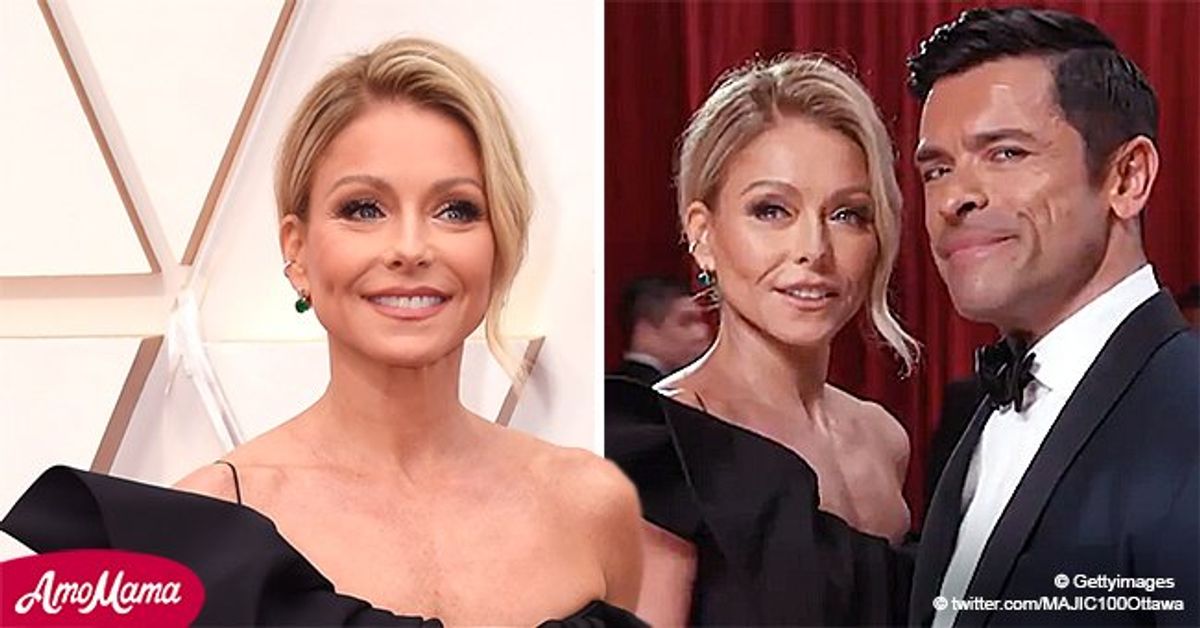 Kelly Ripa from 'Live with Kelly & Ryan' Turned Heads in Black Ruffled ...