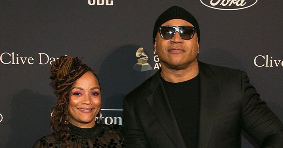 LL Cool J’s Wife of 26 Years Flaunts 3 Tattoos in Red Blouse & Floral ...