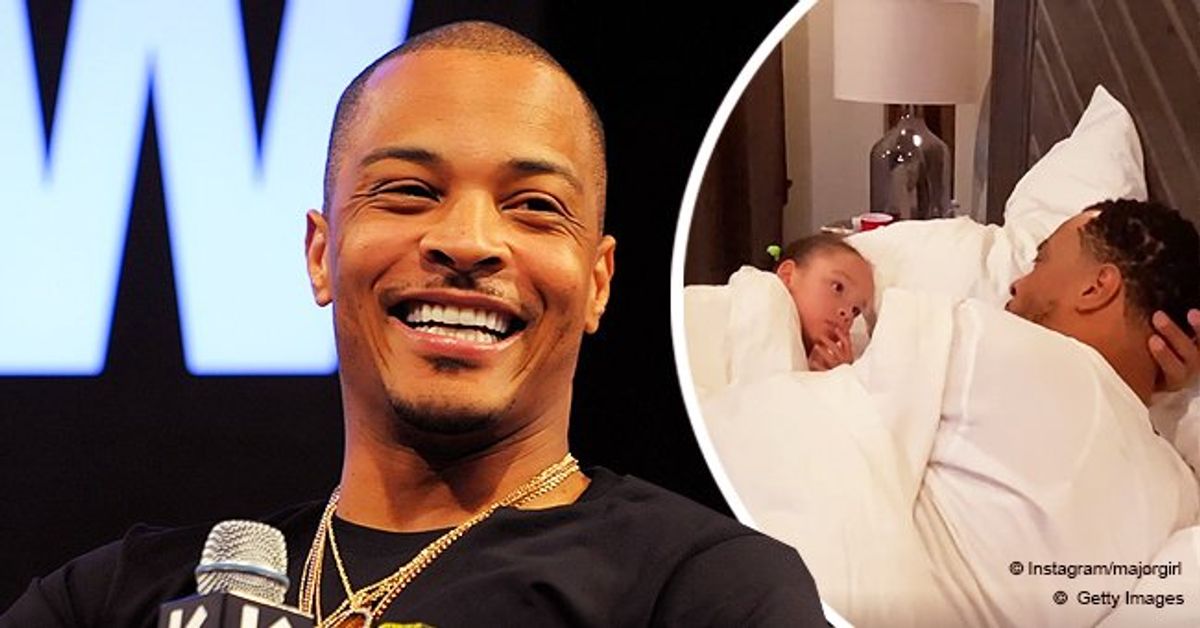 TI Spends Time with His Daughter Heiress before Bedtime – Watch Them ...