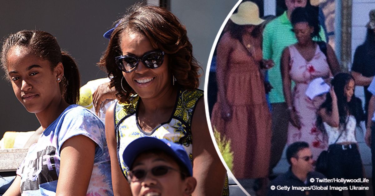 Michelle, Malia Obama's Effortlessly Chic Looks While on Vineyard Tour ...