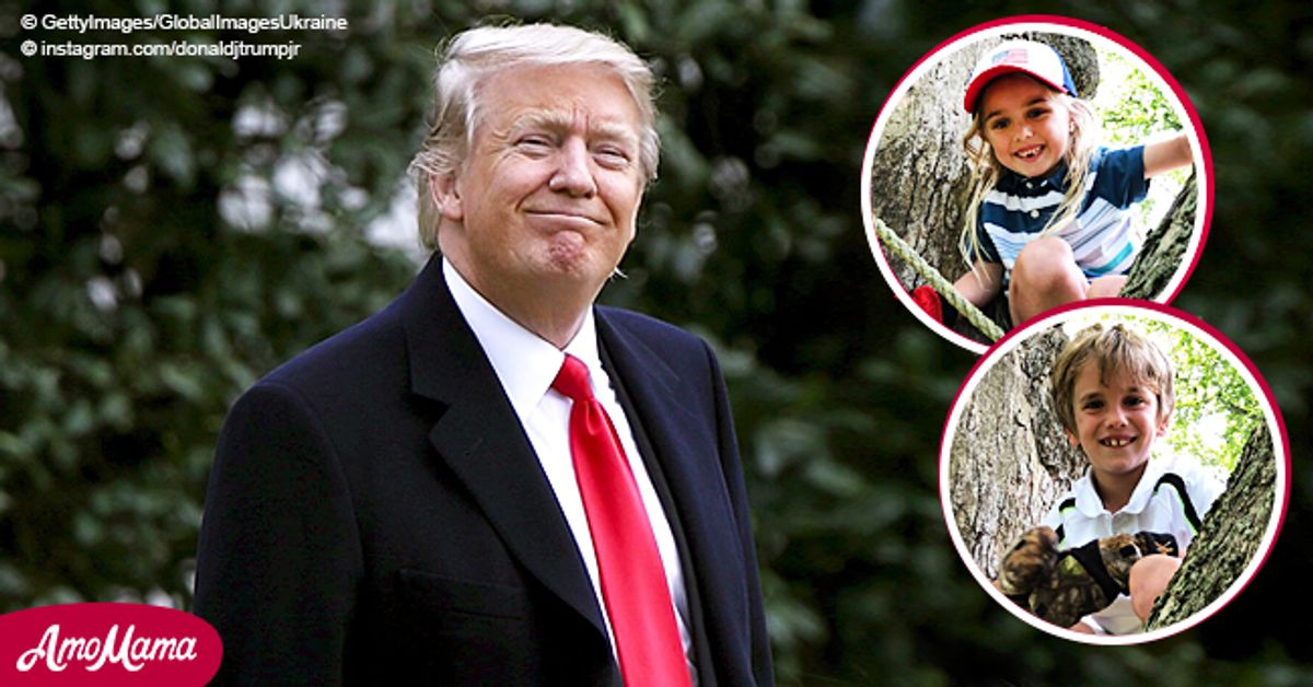 Donald Trump Jr of ‘The Apprentice’ Shows off His 2 Little Kids in Cute ...