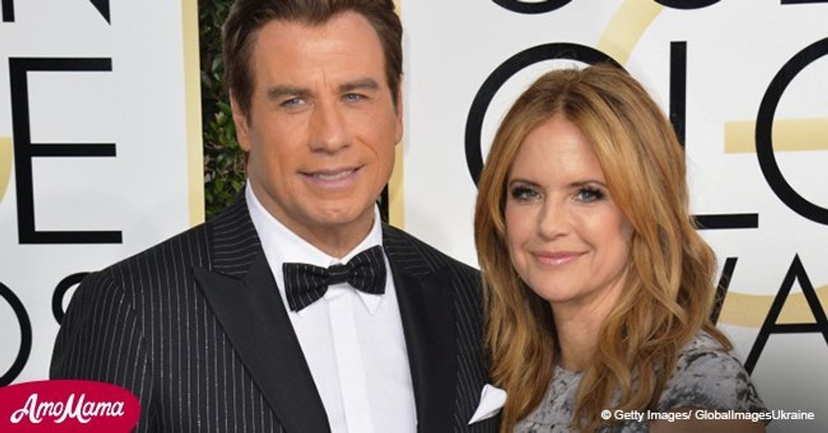 John Travolta and his wife look so in love while embracing each other ...