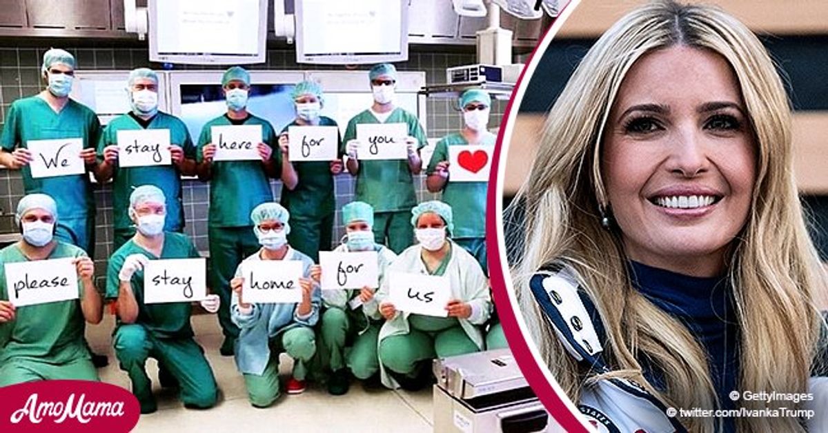 Ivanka Trump Thanks Doctors, Healthcare Workers & Those Working to Help ...