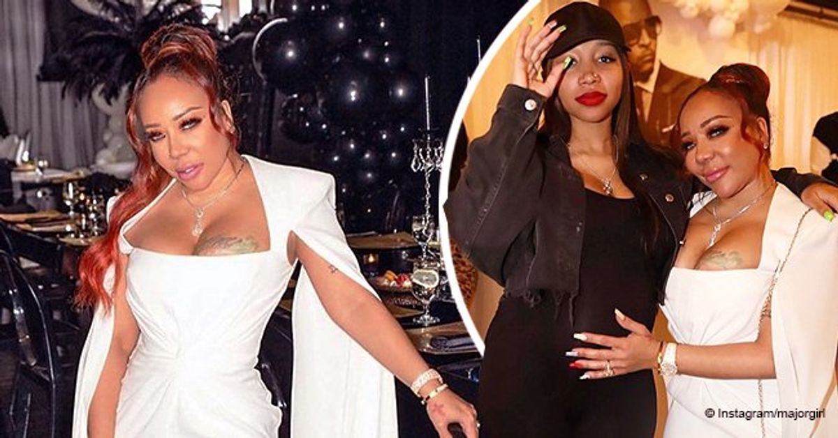 Tiny Harris Posed with Pregnant Daughter Zonnique Pullins, Who Showed off Her Growing Baby Bump