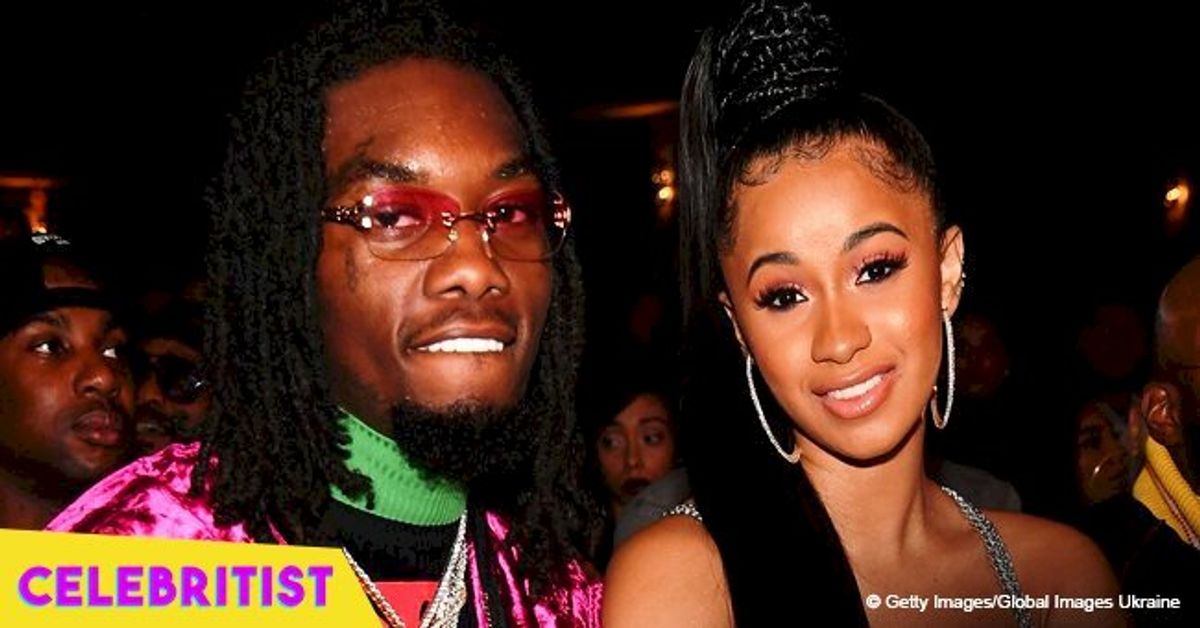 Cardi B and Offset's daughter Kulture seen for the first time