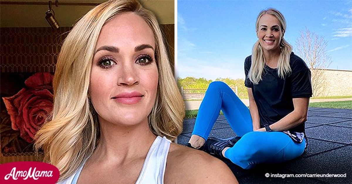 Carrie Underwood Has Incredibly Toned Legs in Photo from Her Outdoor ...