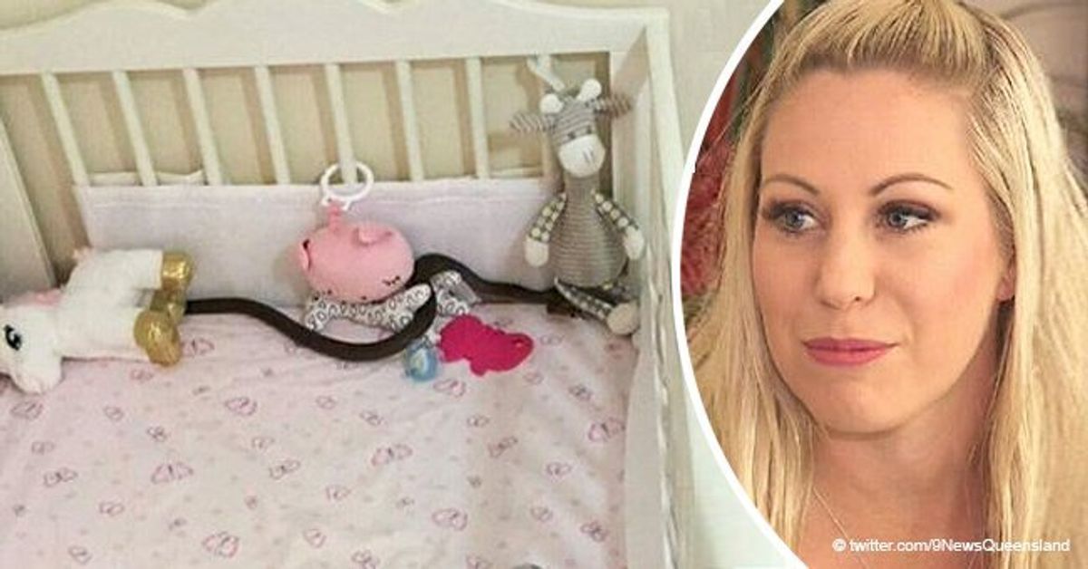 Mother finds venomous snake inside baby daughter's crib
