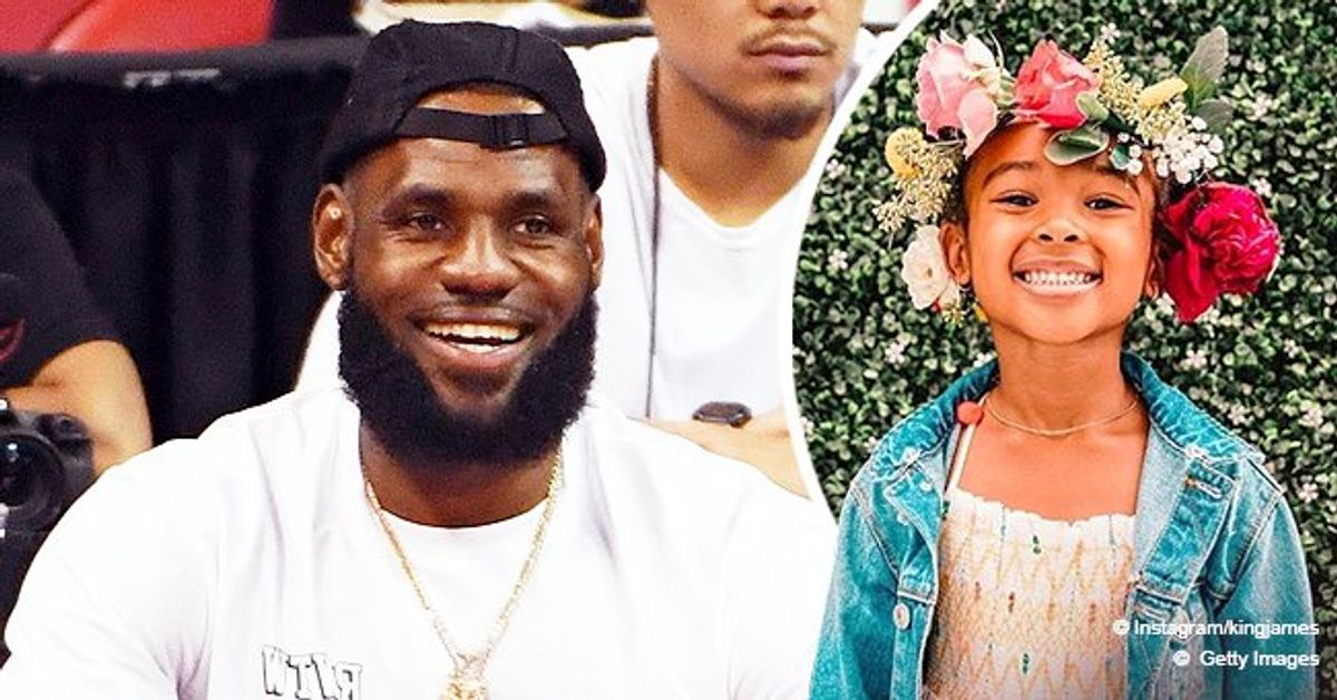LeBron James Shares a Stunning Photo of His Only Daughter Zhuri in ...