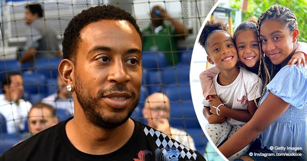 Ludacris' Daughters Look like the Rapper's Mini-Mes as They Cuddle in ...