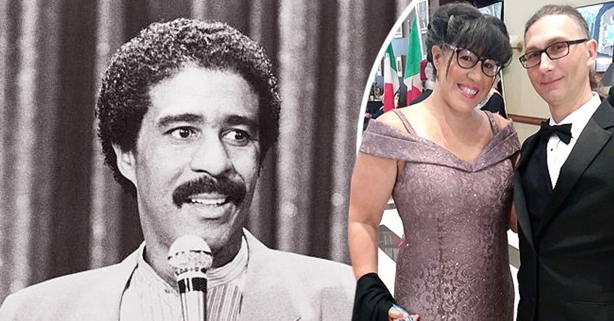Richard Pryor's Daughter Rain Stuns in Glittering Dress on Outing with ...