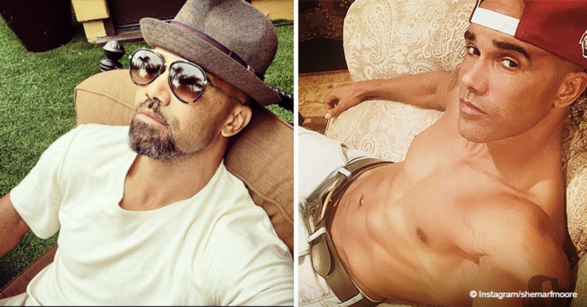 Shemar Moore Causes Frenzy after Finally Shaving off His Beard in New ...