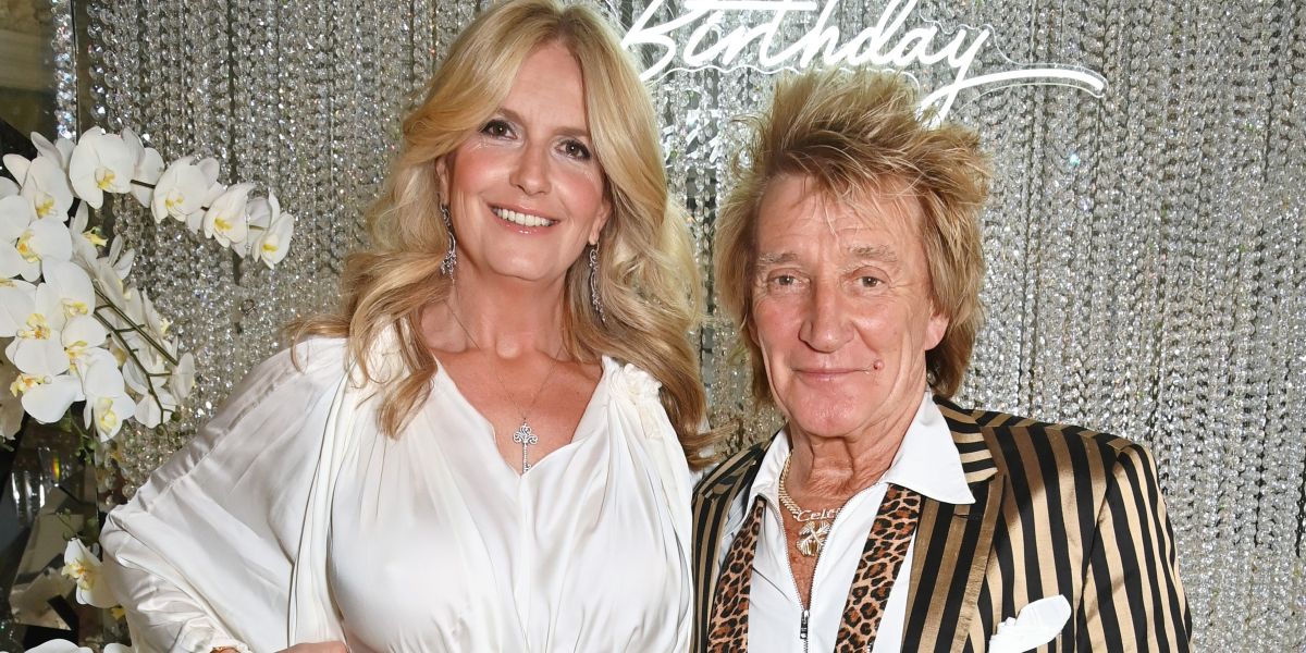 Rod Stewart's Wife, 53, Flaunts Her Figure in Tiny Two-Piece on $65 ...