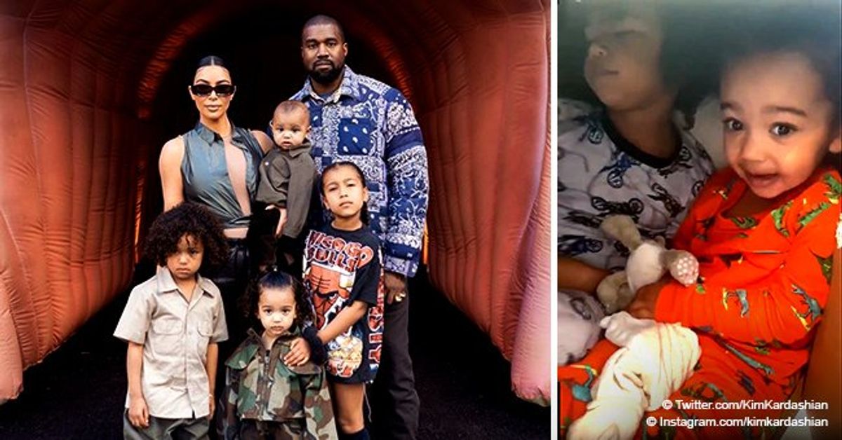 Kim Kardashian from KUWTK Shares Video of Her 4 Kids Having Lots of Fun ...