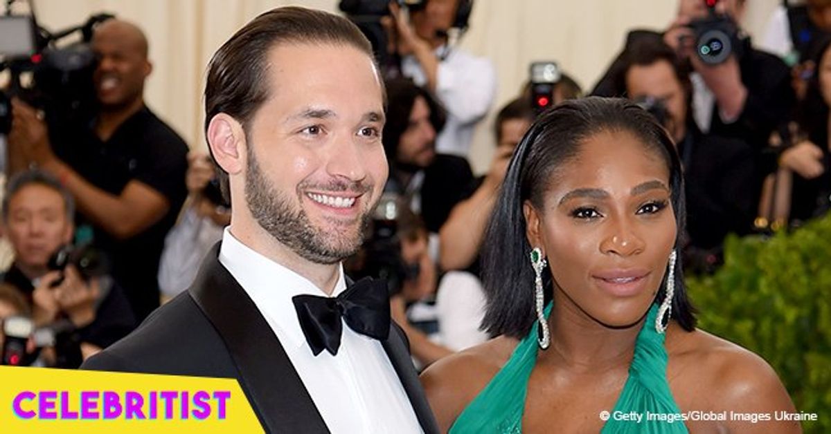 Serena Williams' husband steals hearts with photo of baby Olympia ...