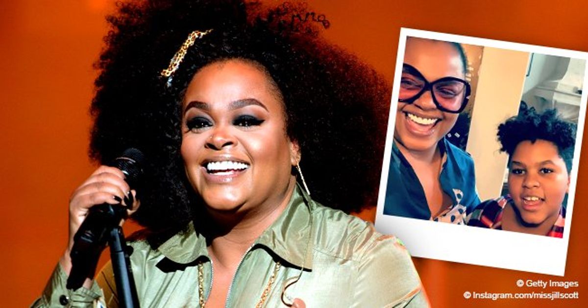 Jill Scott's Growing Son Jett Sings 'He's Got the Whole World' with Mom ...