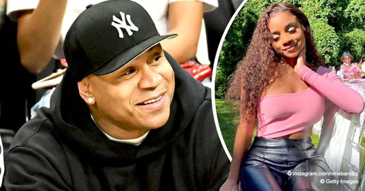 Ll Cool Js Daughter Nina Symone Looks Gorgeous In An Off Shoulder Pink Top And Tight Black Pants