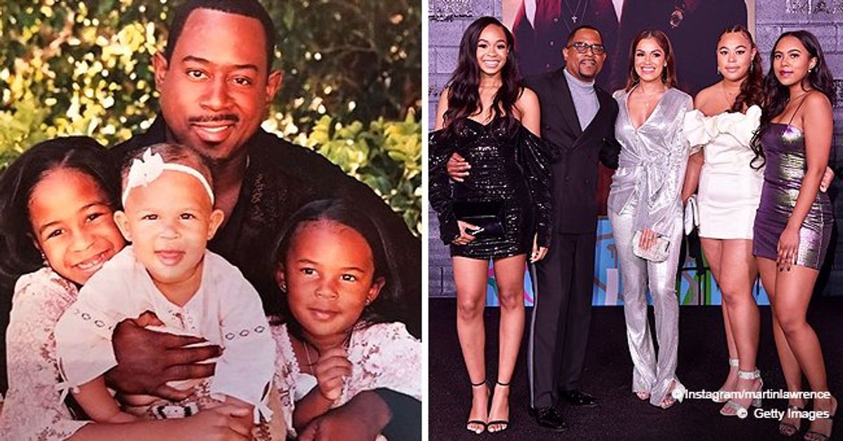 Martin Lawrence Proudly Shares Photos with His 3 Stunning Daughters on ...