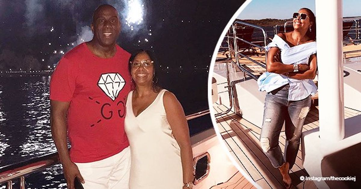 Magic Johnson's Wife Cookie Expresses Her Gratefulness While Posing in ...