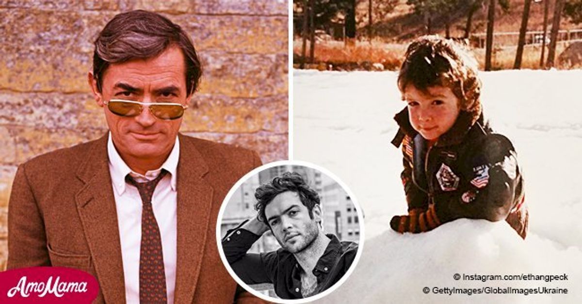 Gregory Peck's grandson Ethan is all grown up and he looks a lot like ...