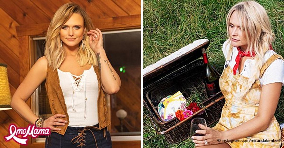 Miranda Lambert Poses a Tight Mini Dress as She Enjoys a Cozy Picnic ...