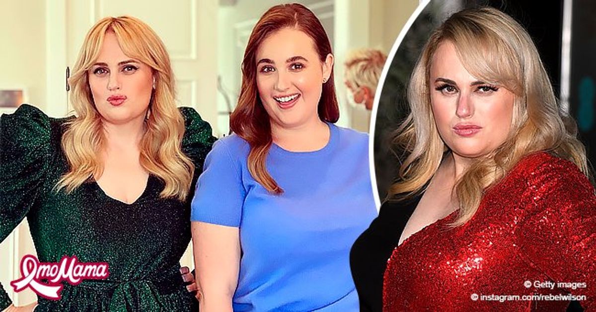 Rebel Wilson Stuns in Glittery Green Dress as She Poses with Her Rarely ...