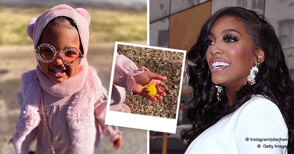 RHOA Star Porsha Williams' Daughter Pilar Looks Cute in a Pink Outfit ...