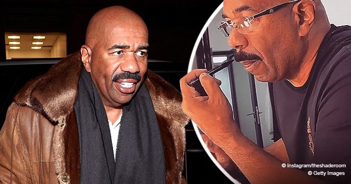 Steve Harvey from 'Celebrity Family Feud' Shows How He Grooms His ...