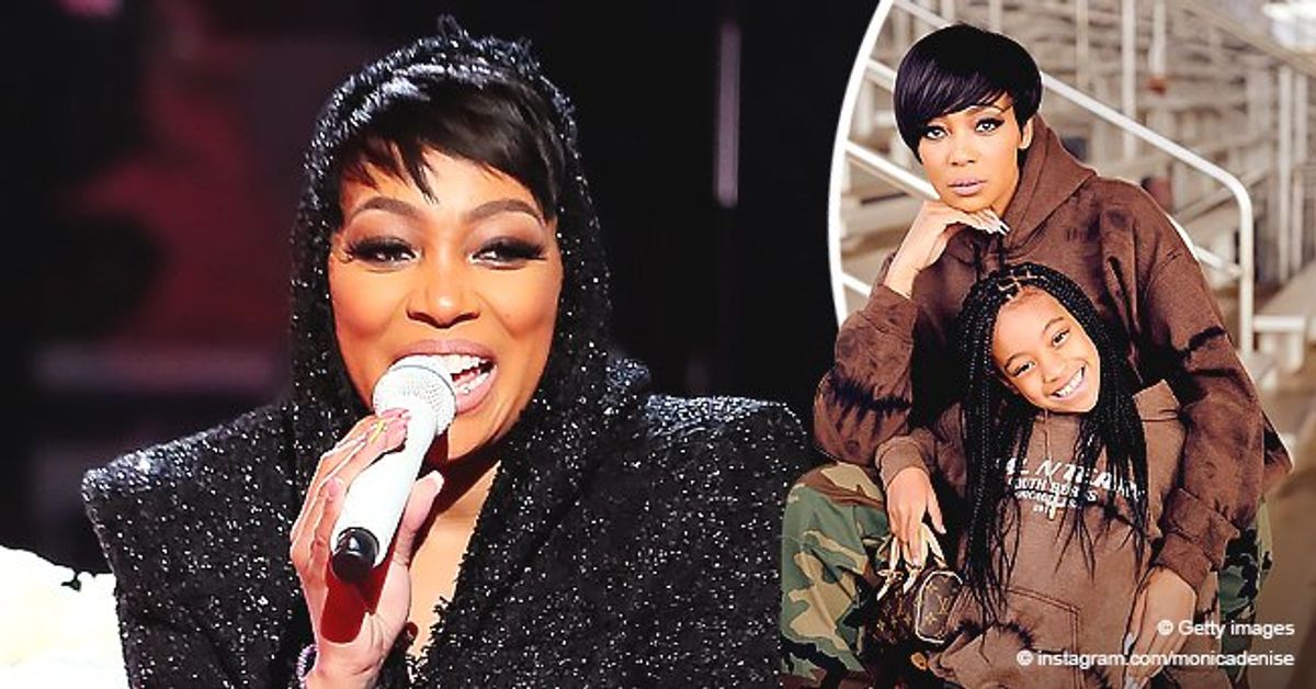 Check Out Monica & Daughter Laiyah Looking Cool Twinning in Military ...