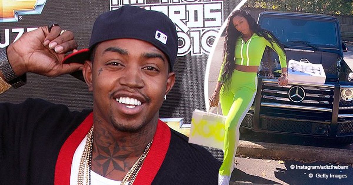 Lil Scrappy's Wife Flaunts Fit Post-baby Body Posing near a Lavish Car ...