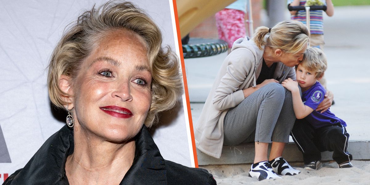 Sharon Stone, 66, Finally Shows Her Rarely-Seen Adopted Son Laird, Who ...
