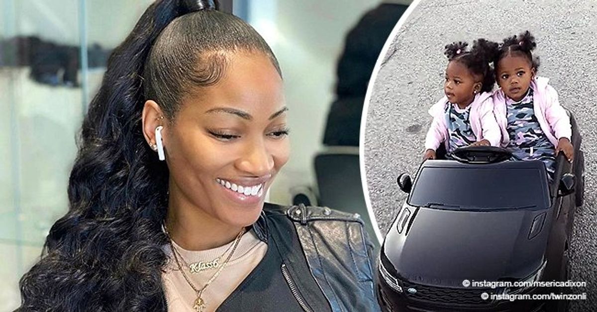 Check Out Erica Dixon's Twins in Matching Outfits While Driving a ...