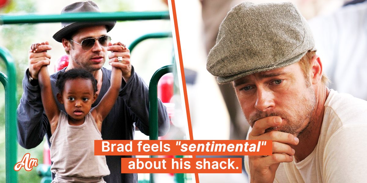 Brad Pitt’s Beach Shacks Where He Rode His 6 Kids on Swings Revealed ...