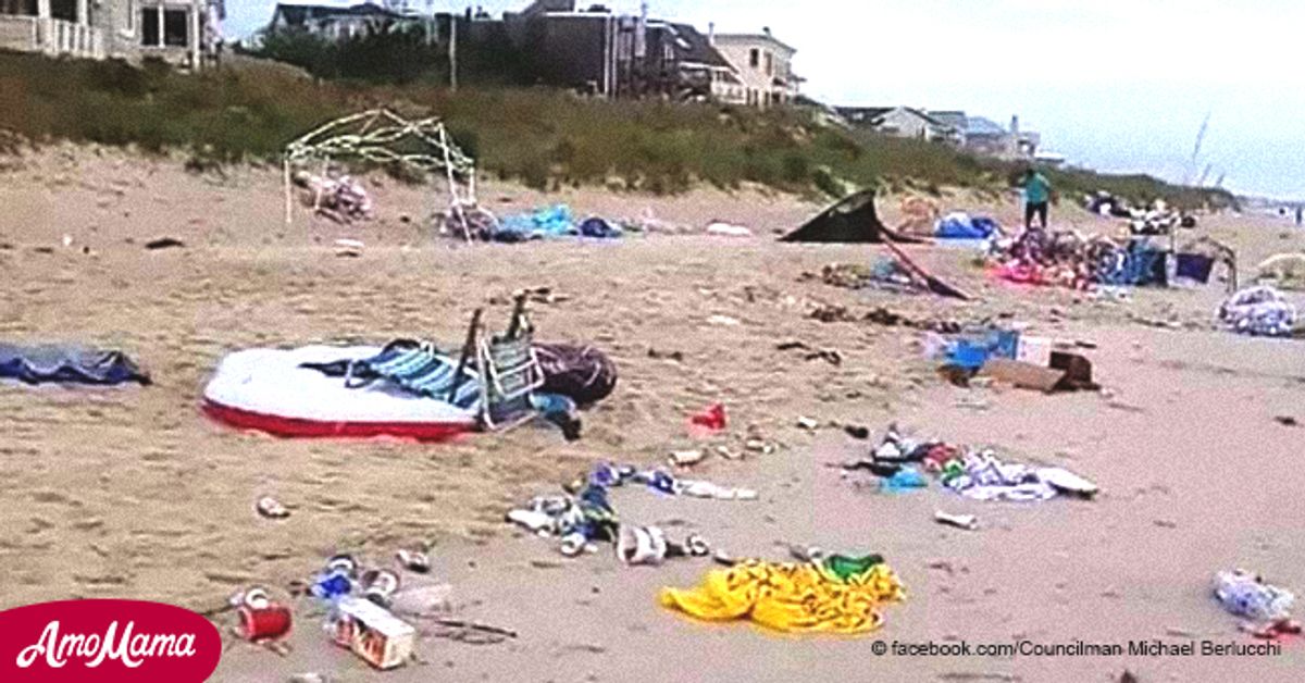 Virginia Citizens Left Outraged as Local Beach Flooded with Trash after ...