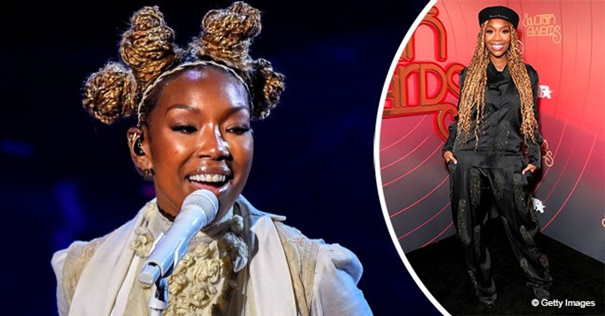 Brandy Slays in $2,400 Londyn Hotfix Pants and Matching Top at the 2020 ...