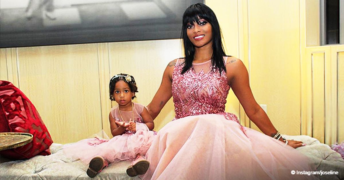 Joseline Hernandez and Daughter Bonnie Bella Twin in Pink (Photos)