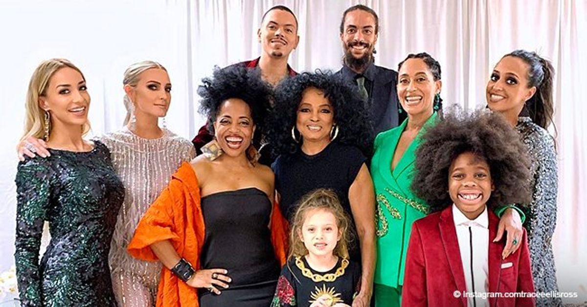 Diana Ross poses with her children and grandkids in heartwarming ...