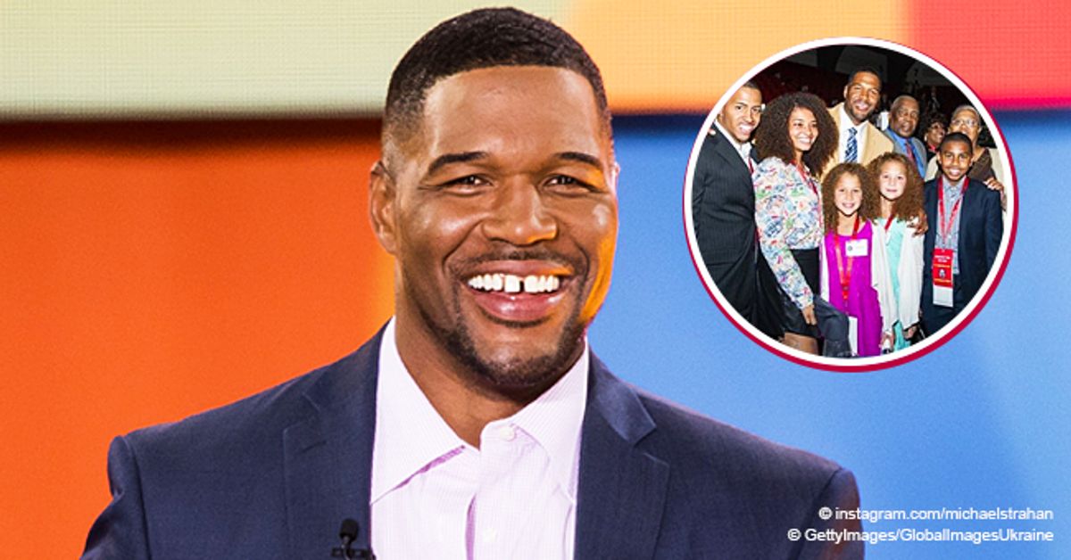 Michael Strahan Reveals Close Family Bond in New Photos with His 4 Kids ...