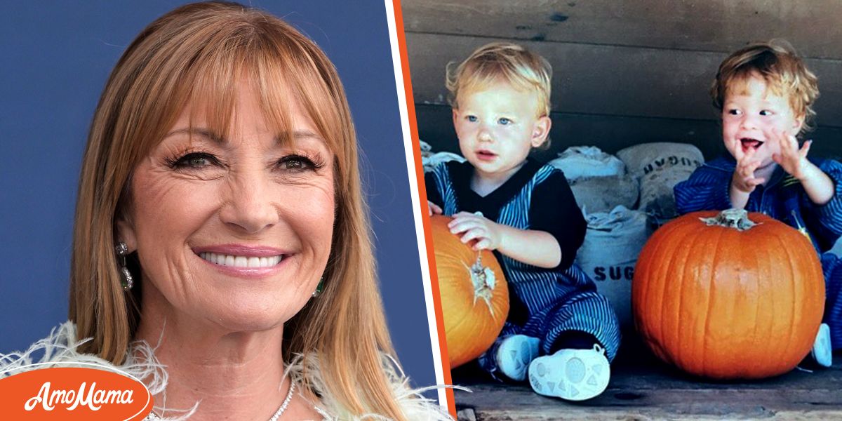 Jane Seymour 'Nearly Died' Having Twins — Pics of Ginger-Headed Boys ...