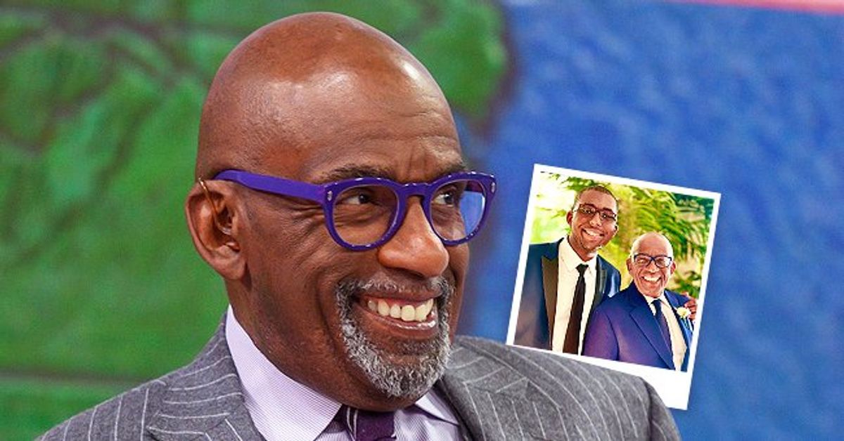 Al Roker Is Awed by How Grown His Son Is as They Pose in Matching Blue ...