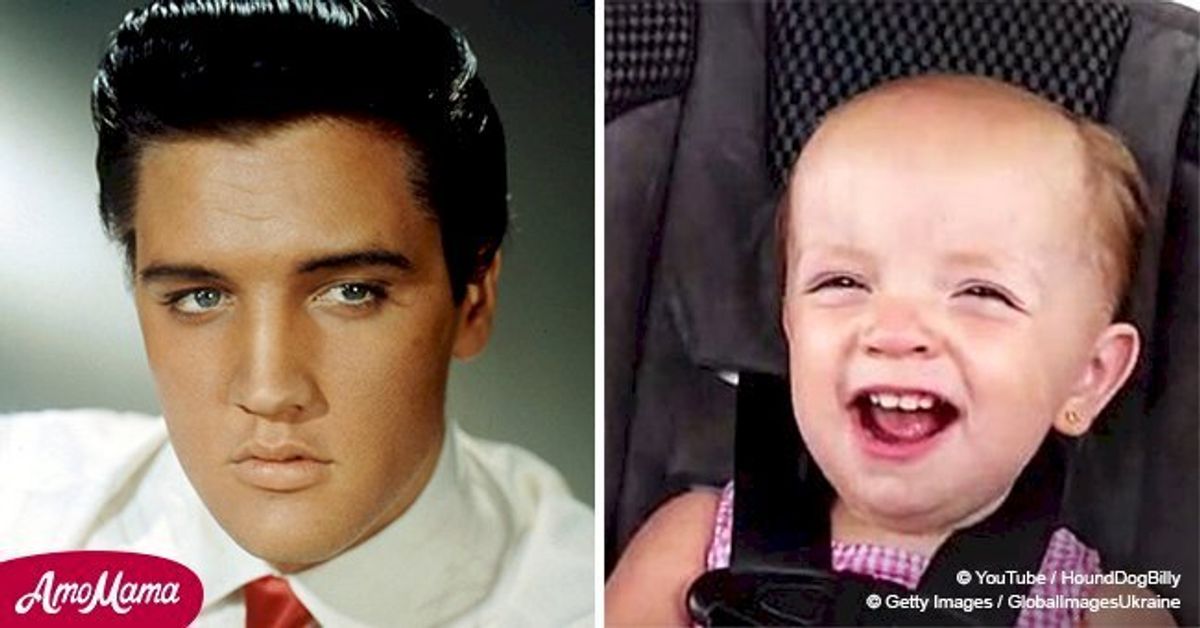 Baby girl sings an iconic Elvis Presley song, and her awesome ...
