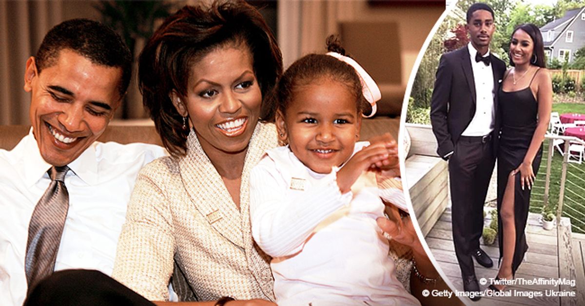 Sasha Obama Is Gorgeous in Black She Heads to Her High School Prom