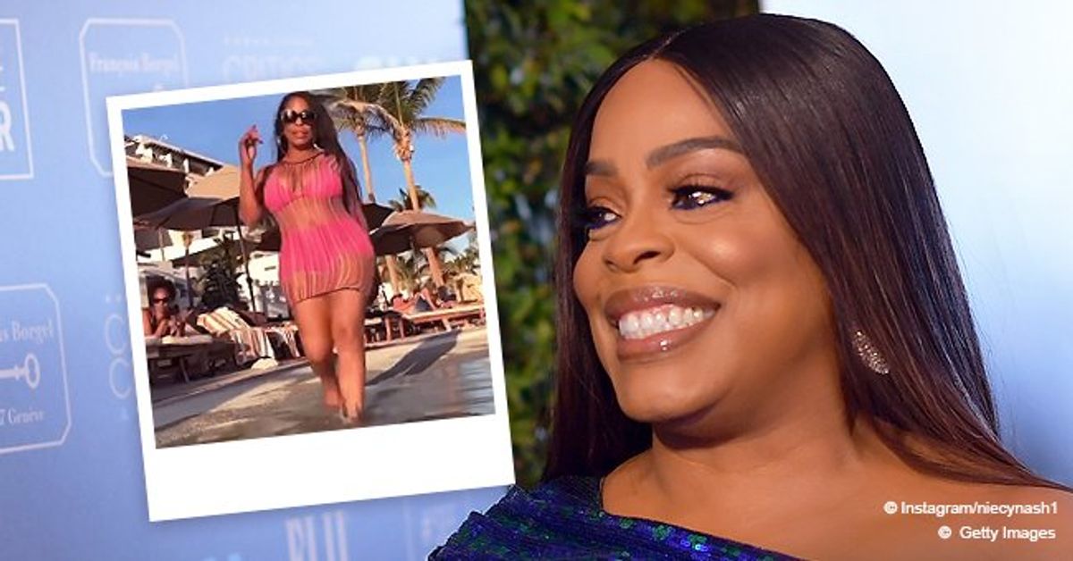 'Claws' Star Niecy Nash Shows off Her Toned Figure Strutting in a Trendy Pink Bikini