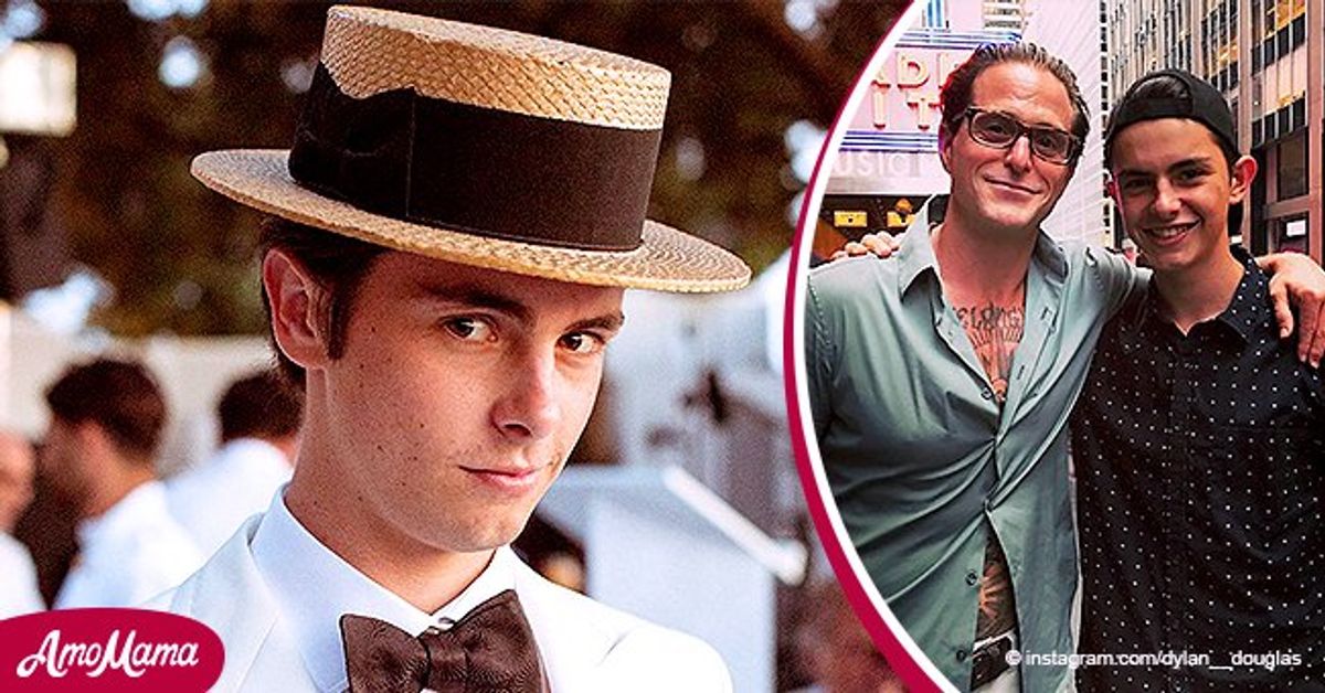 Michael Douglas' Son Dylan Posts Photo with Brother Cameron on His 41st ...