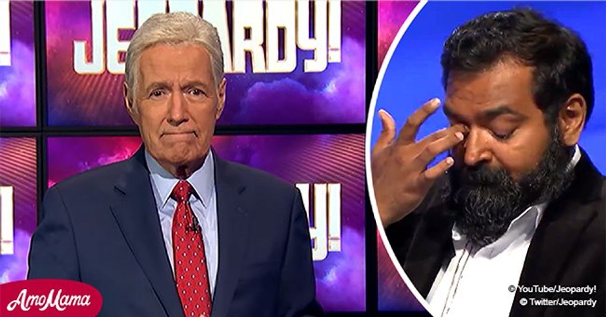Watch 'Jeopardy' Champion Burt Thakur Tearfully Thank Alex Trebek for ...