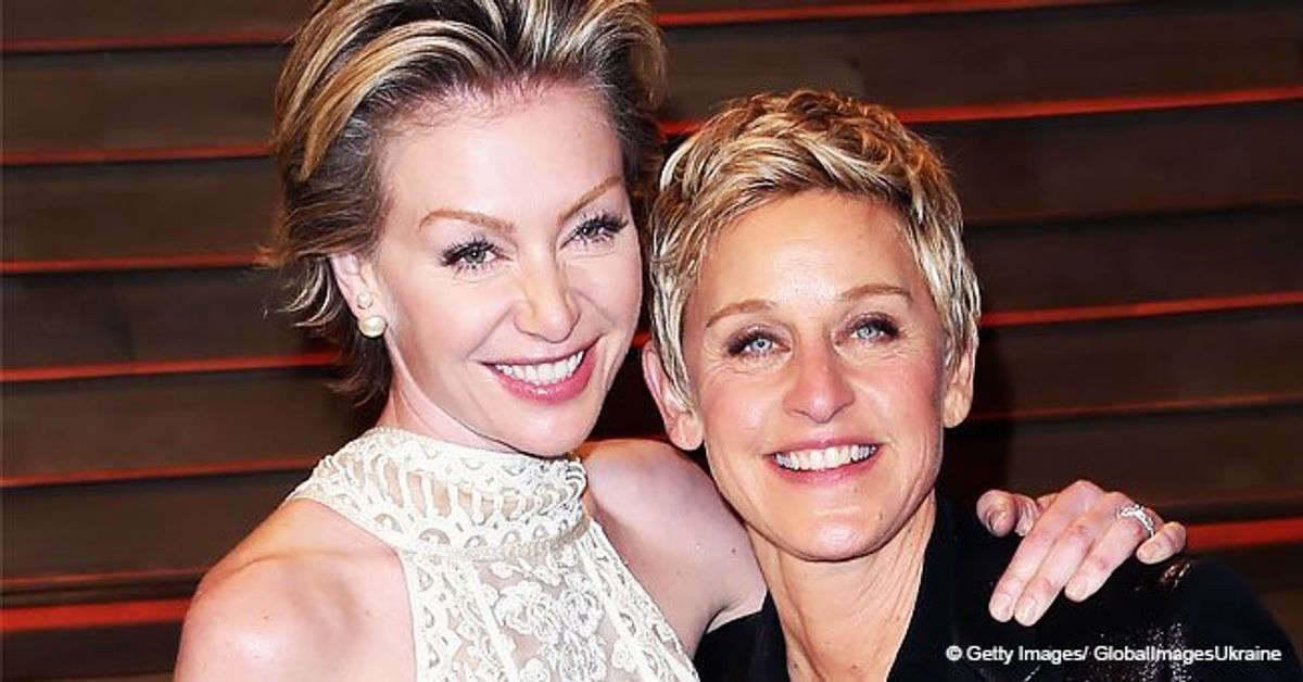 Ellen DeGeneres posts never-seen-before wedding photos for her 10th ...