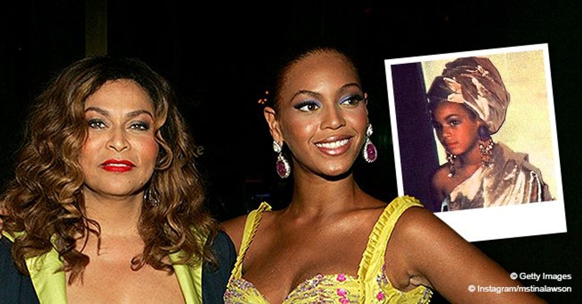 Tina Lawson Shares A Photo Of 9 Year Old Beyoncé Playing An African